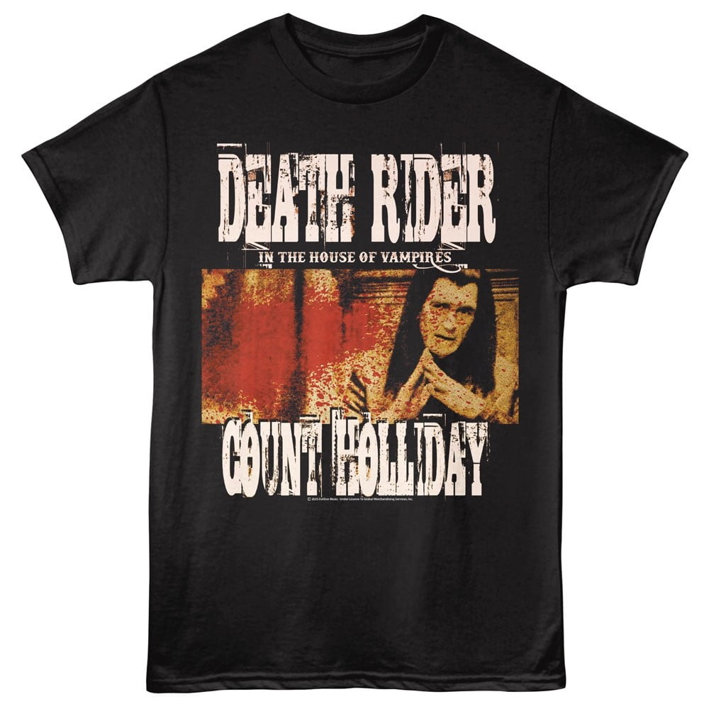 Death Rider Movie T- Shirt HOUSE OF VAMPIRES COUNT HOLLIDAY New Black ...