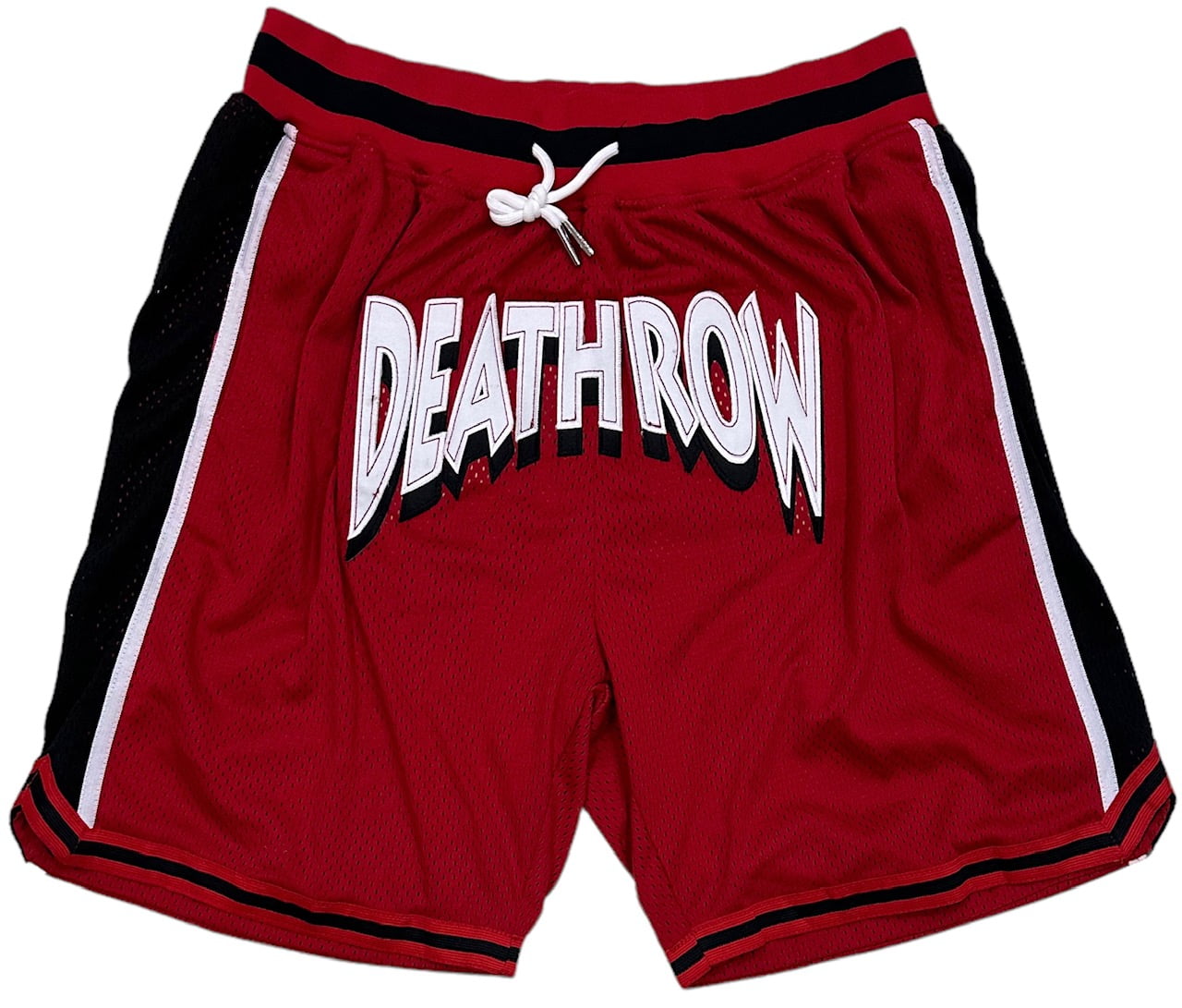 Death Row Records Men's Headgear Classics Embroidered Mesh Basketball ...