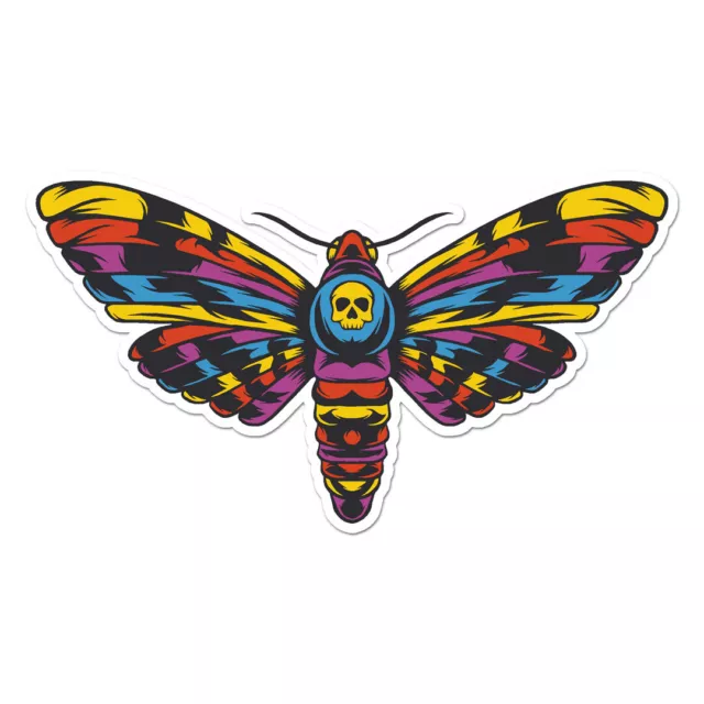Death'S Head Moth Sticker Phone Decal Water Bottle Stickers Car Decals ...