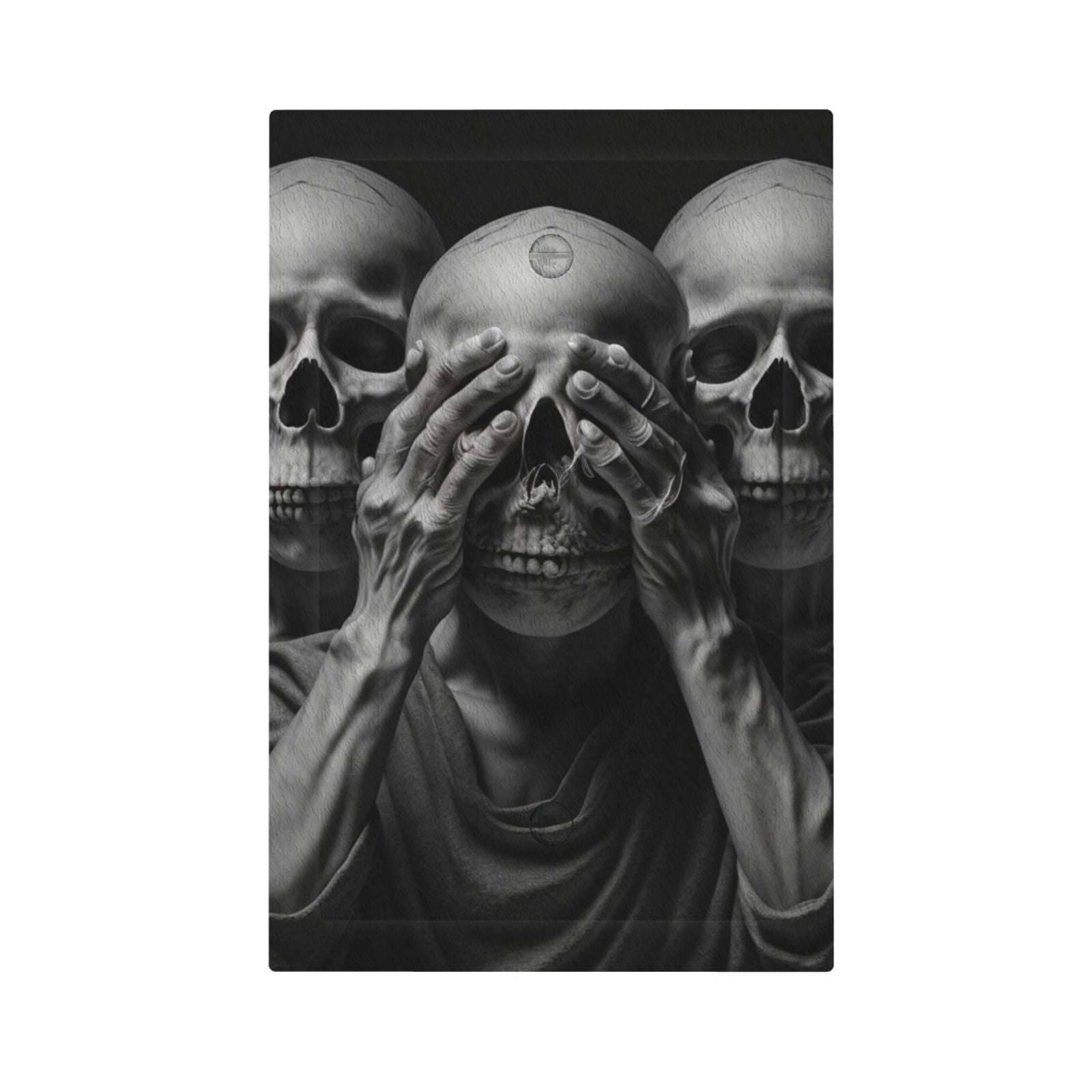 Death Skulls Gothic Skull Light Switch Cover Decorator No Device Blank ...