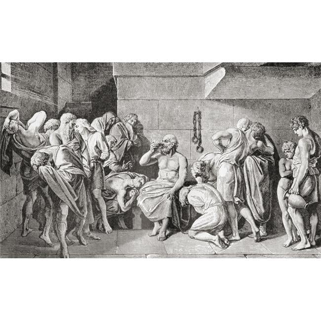 Death of Socrates By Drinking Poison Socrates C 469 BC to 399 BC ...