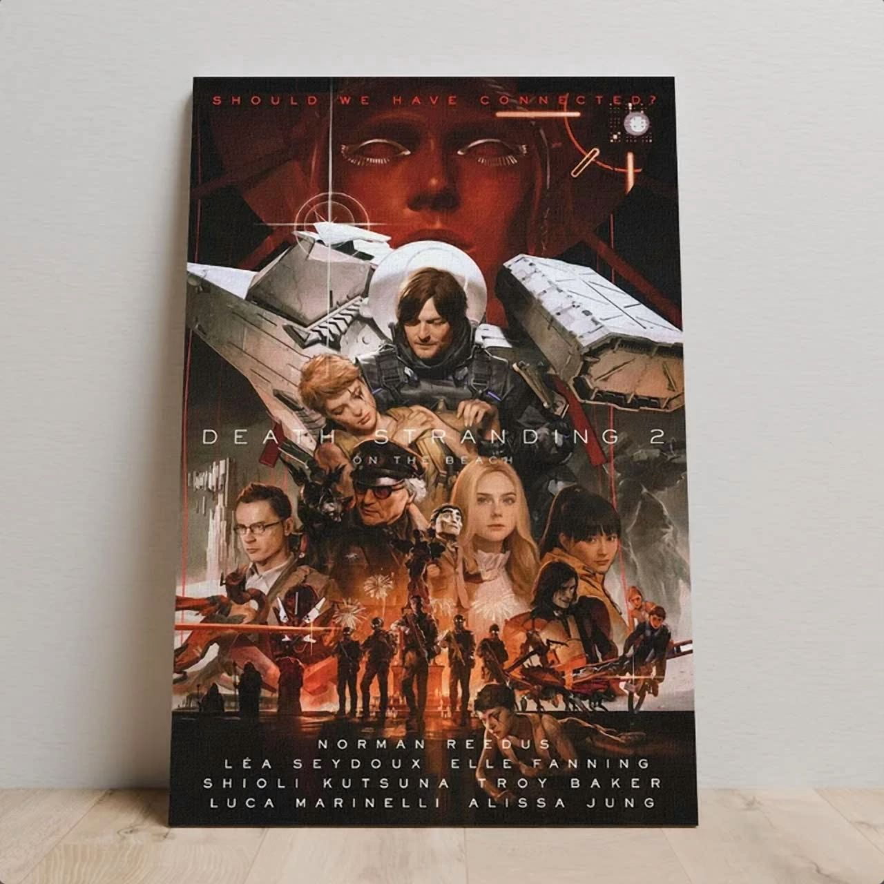 Death Stranding 2: On The Beach Poster Gift Gamers Art Home Decor ...