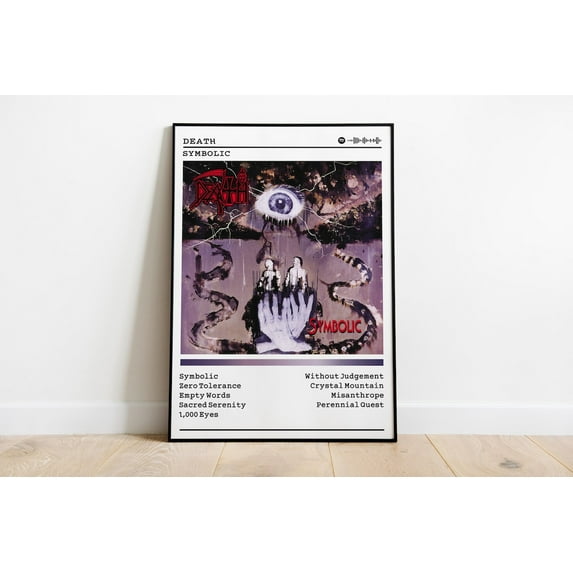 Death, Symbolic, Album Prints, Wall Decor S, Album Cover, Metal Music ...