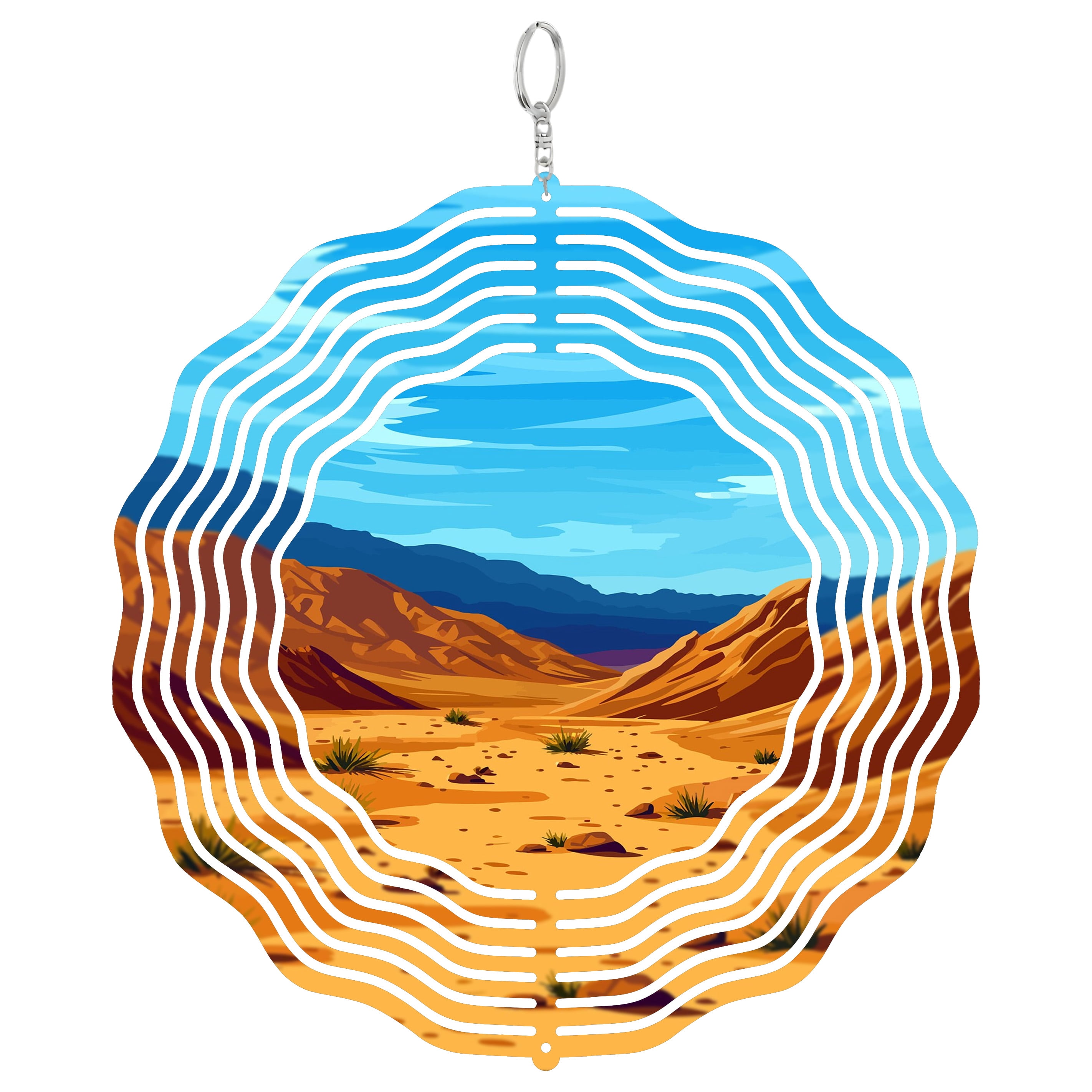 Death Valley National Park 3D Wind Spinner Kinetic Hanging Art Outdoor ...