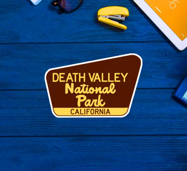 Death Valley National Park California Travel Sticker Decal Sticker ...