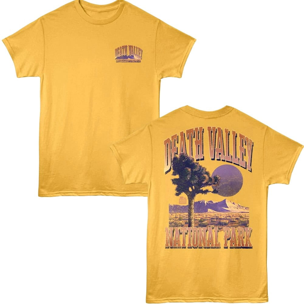 Death Valley Sunset Men's T-Shirt (Gold, AdultXL) - Walmart.com