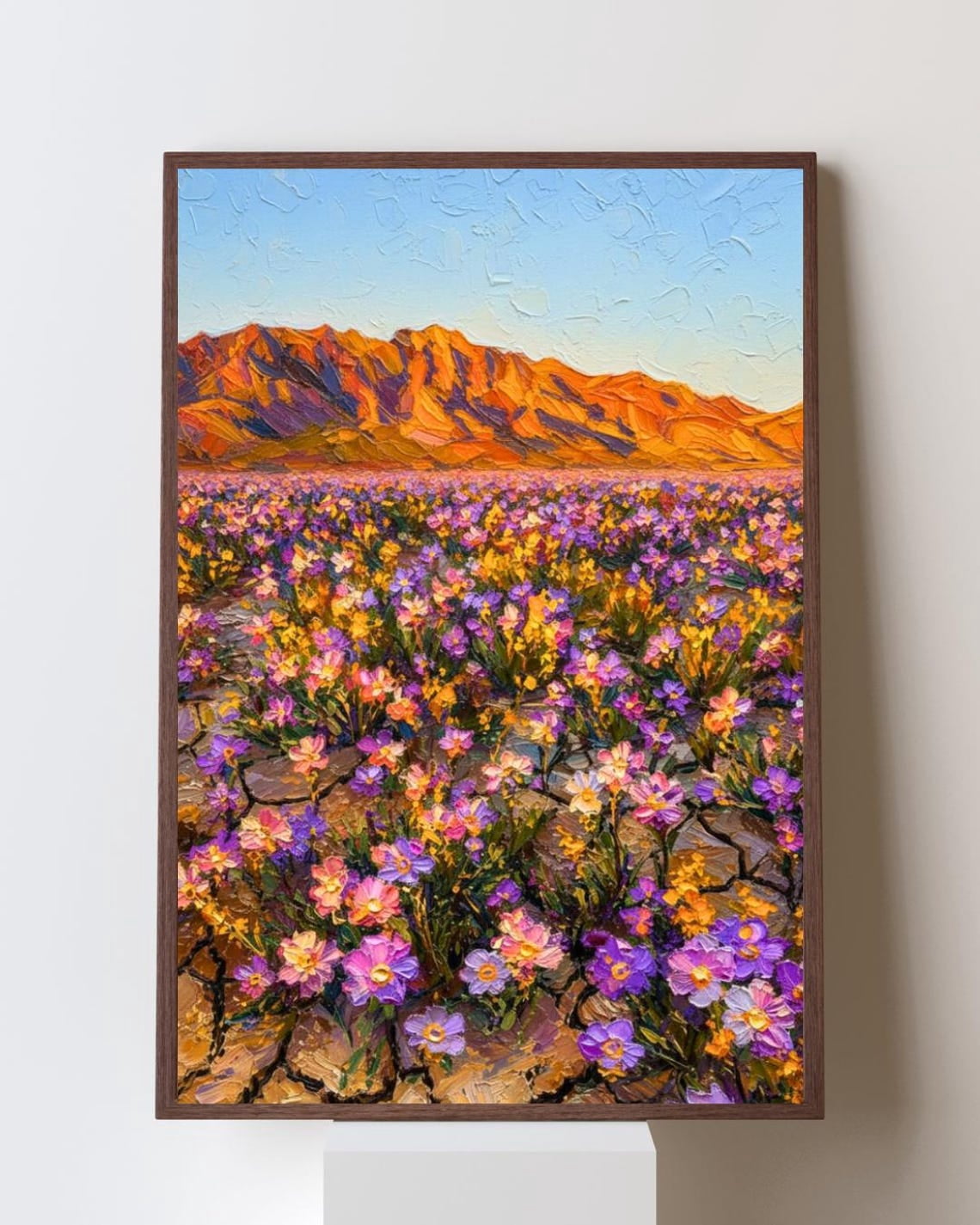 Death Valley Super Bloom California Desert Wildflowers Rare Landscape ...