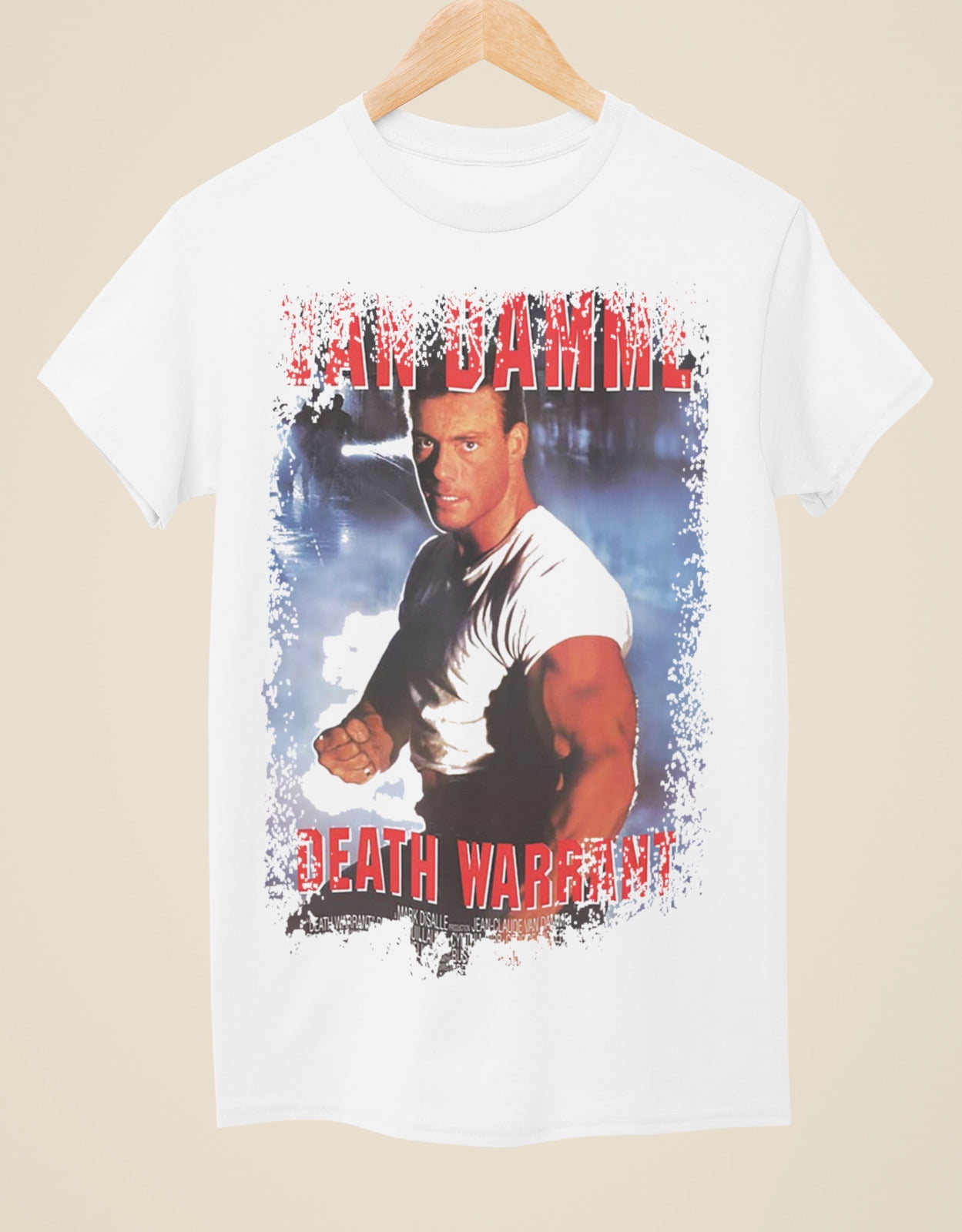 Death Warrant - Movie Poster Inspired Unisex White T-Shirt - Walmart.com