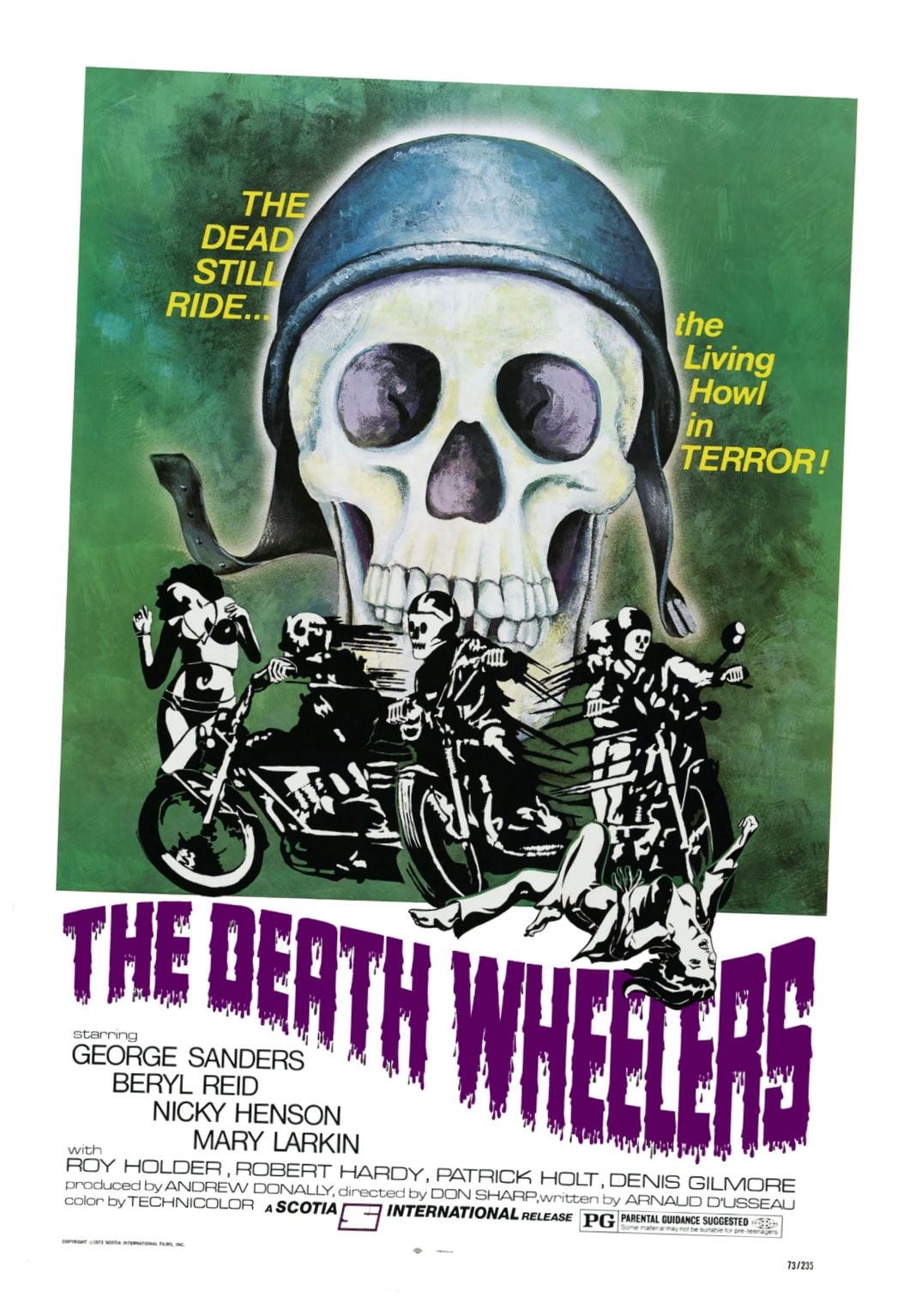 Death Wheelers Movie poster 12x16 Print on Metal Sign 12in x 16in ...
