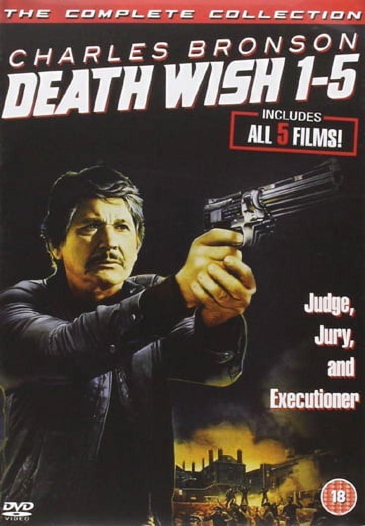 Death Wish 1-5 (Complete Collection) - 5-DVD Box Set ( Death Wish / Death Wish II / Death Wish ...