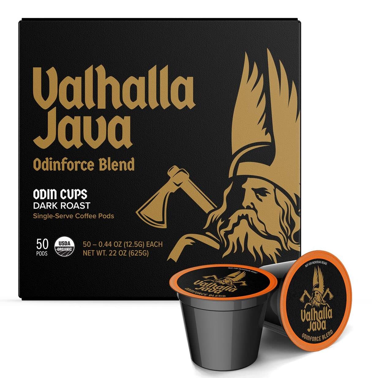 Death Wish Coffee, Valhalla Java Single SMRServe Pods - Extra Kick of ...