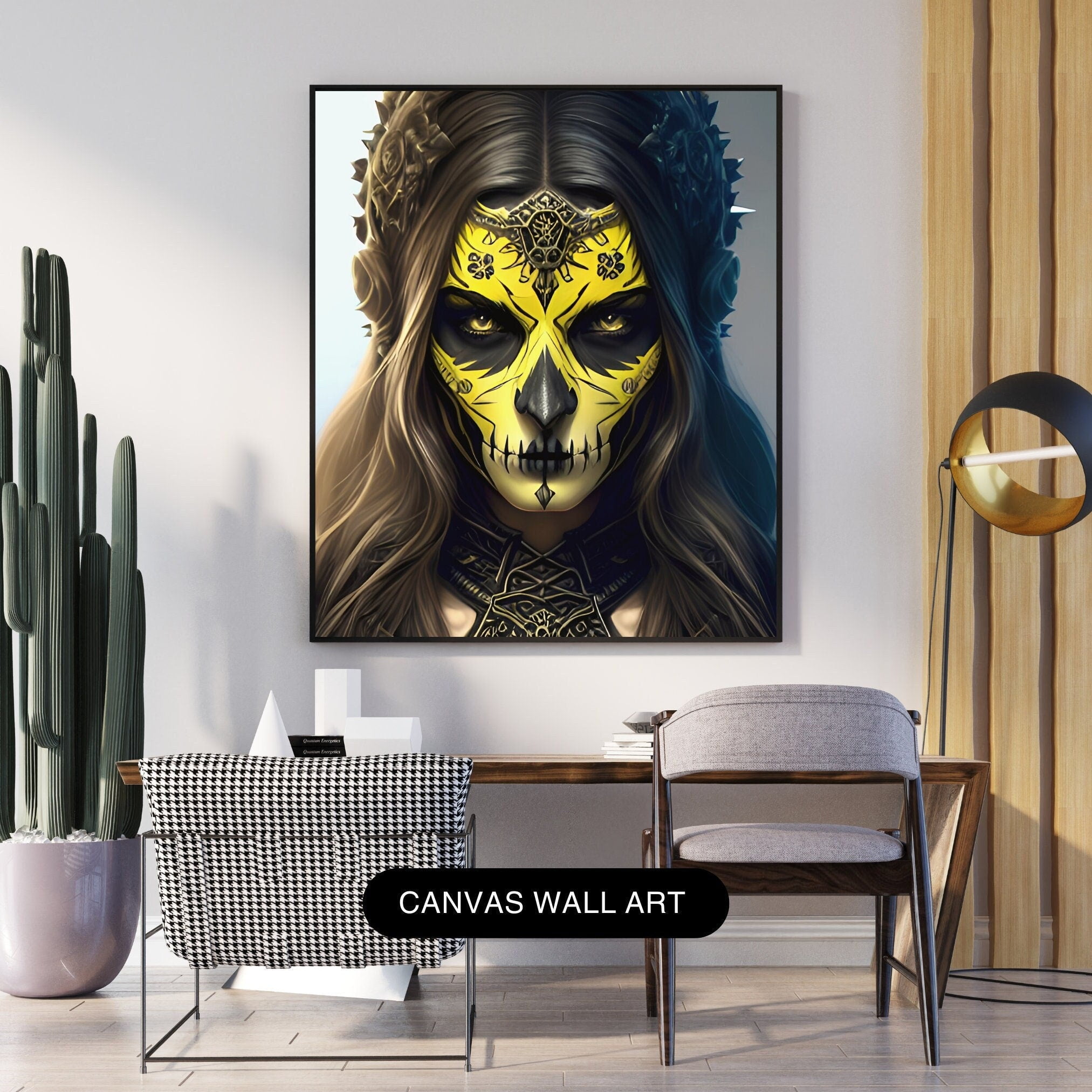 Death's Divine Consort - Canvas Wall Art - Walmart.com