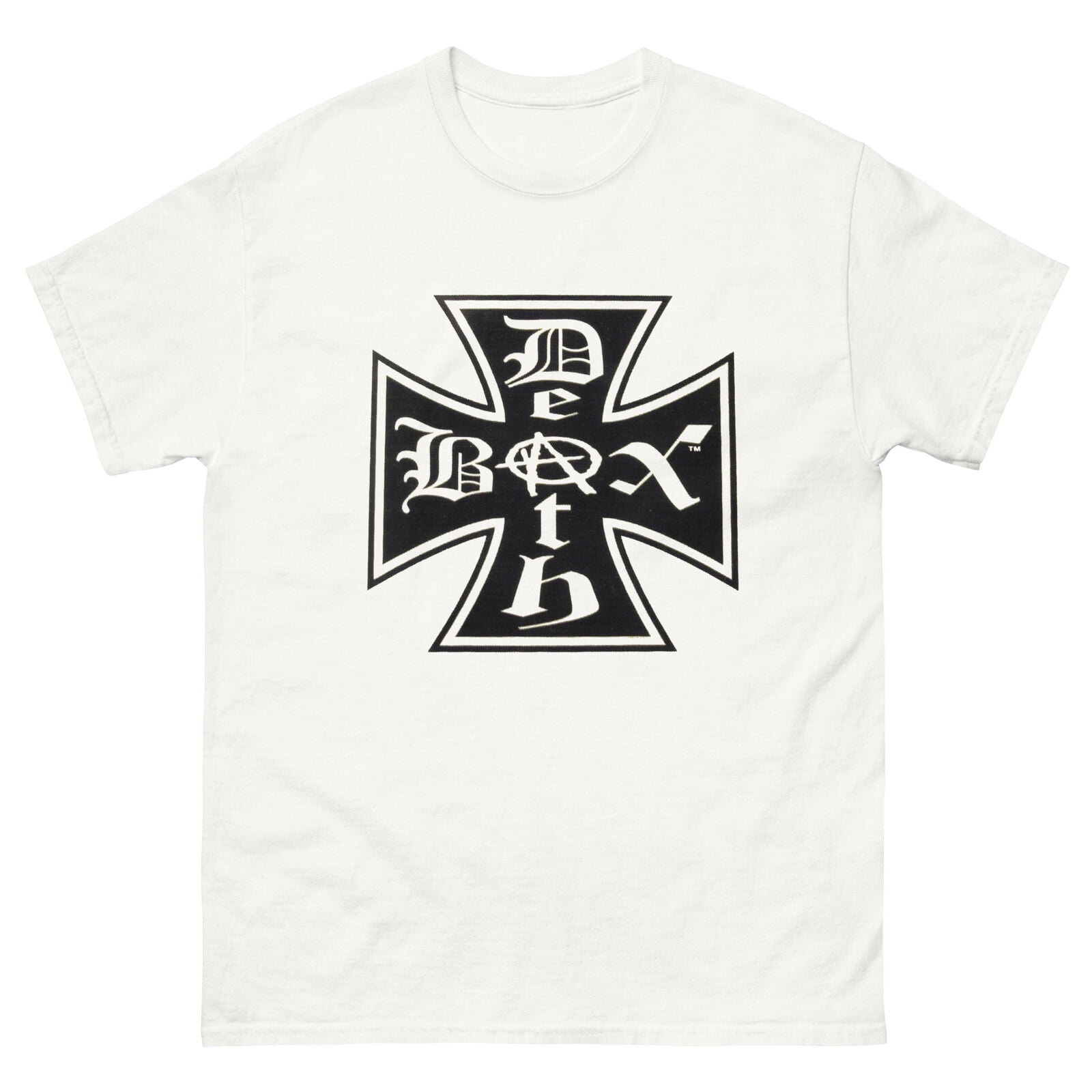 Deathbox Cross Vintage Retro Skateboarding T Shirt designs - Walmart.com