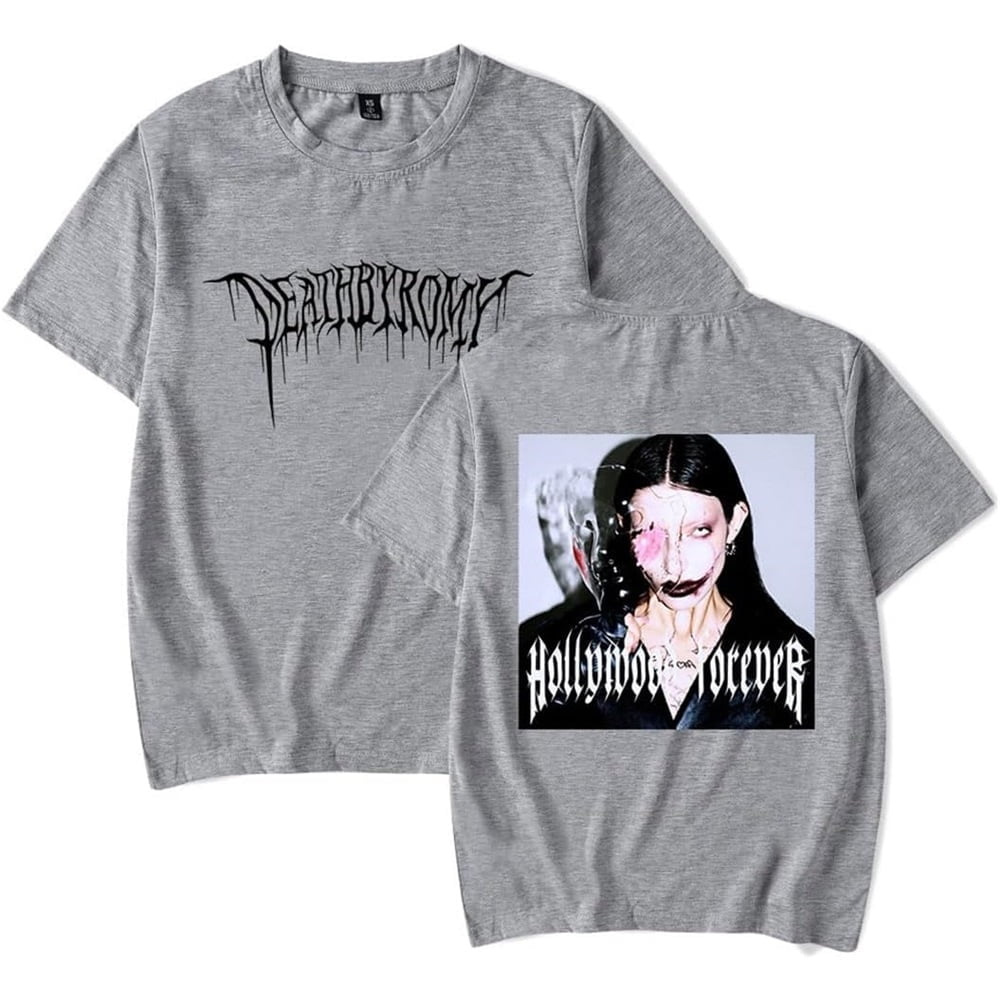 Deathby Romy 2025 Tour Merch Short Sleeve T-shirt Unisex Fashion Crew ...