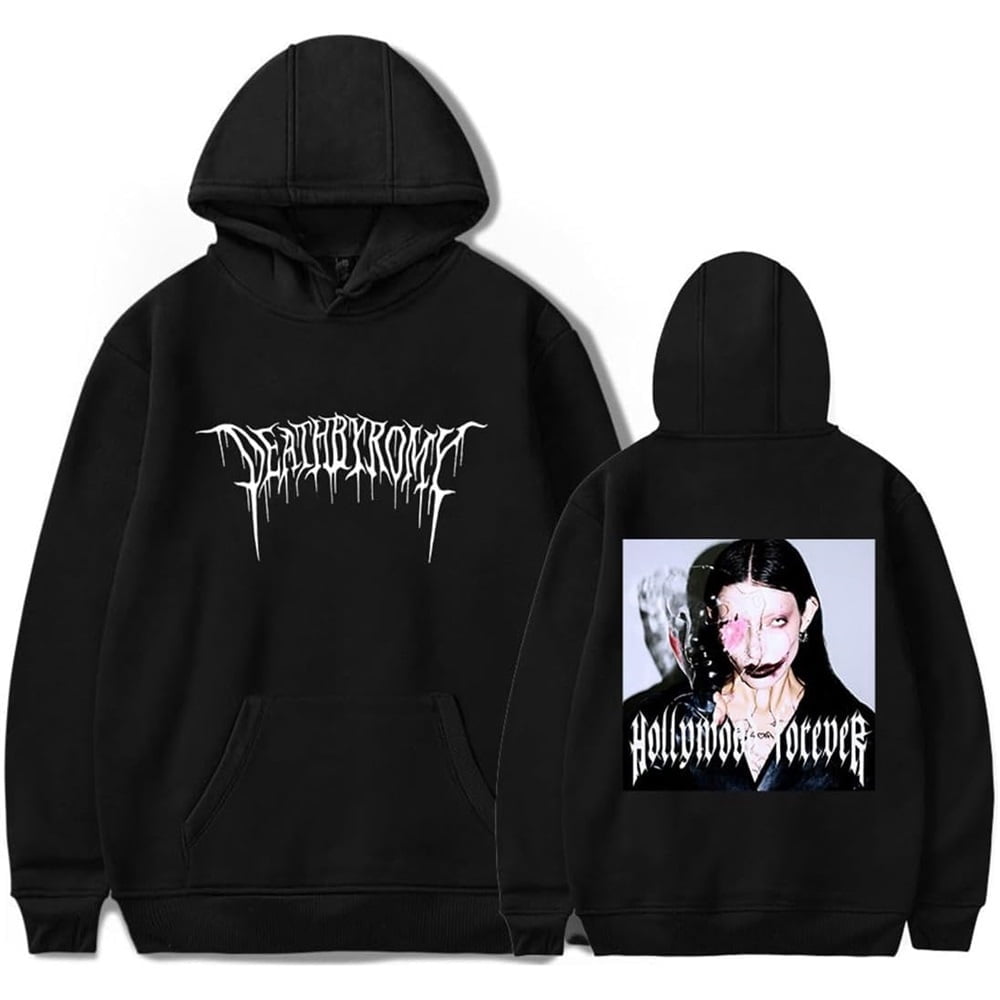DeathbyRomy 2025 Tour Merch Hoodie Pockets Unisex Hooded Sweatshirt ...