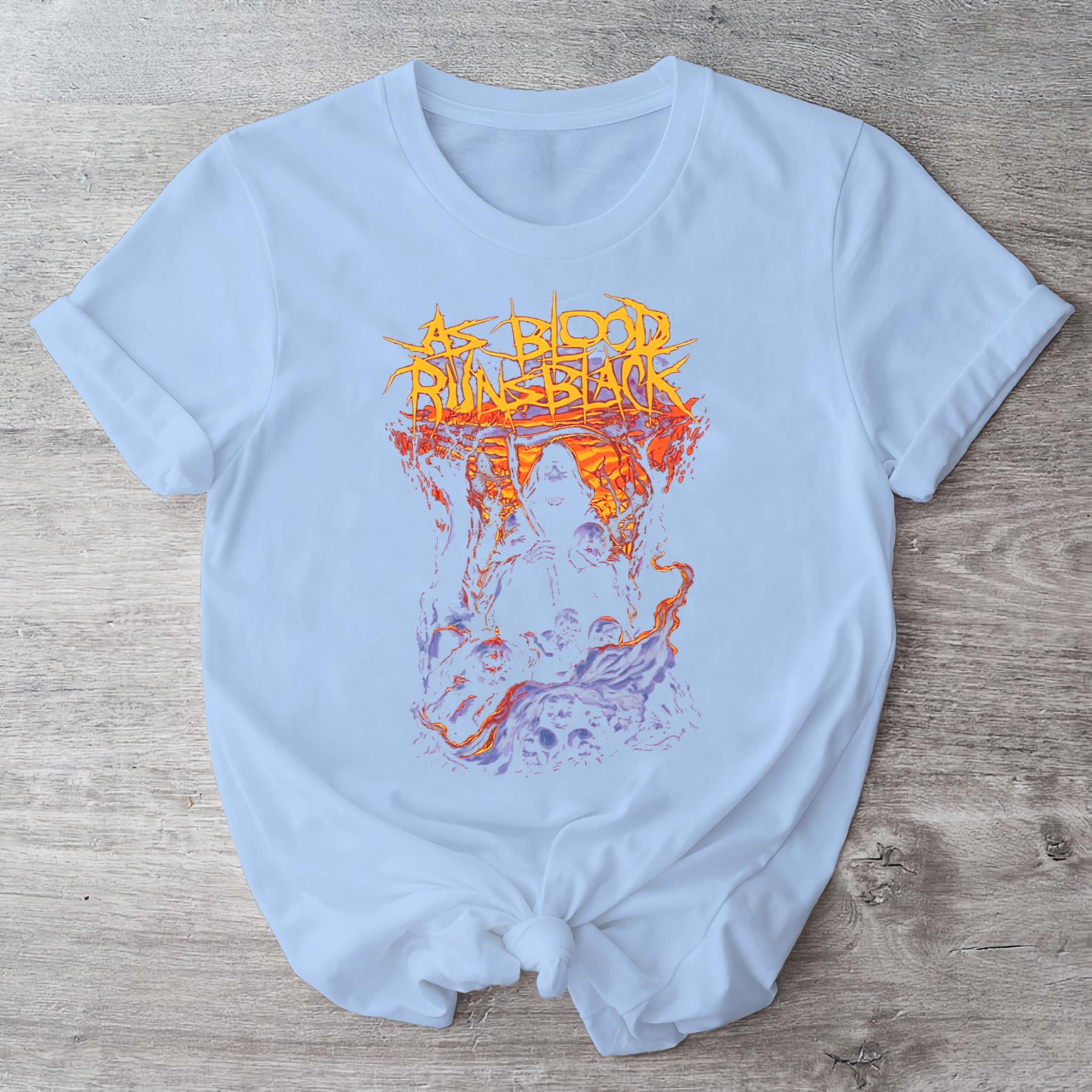 Deathcore Band-Inspired Heavy Metal Graphic Shirt, Dark Music Scene Tee ...