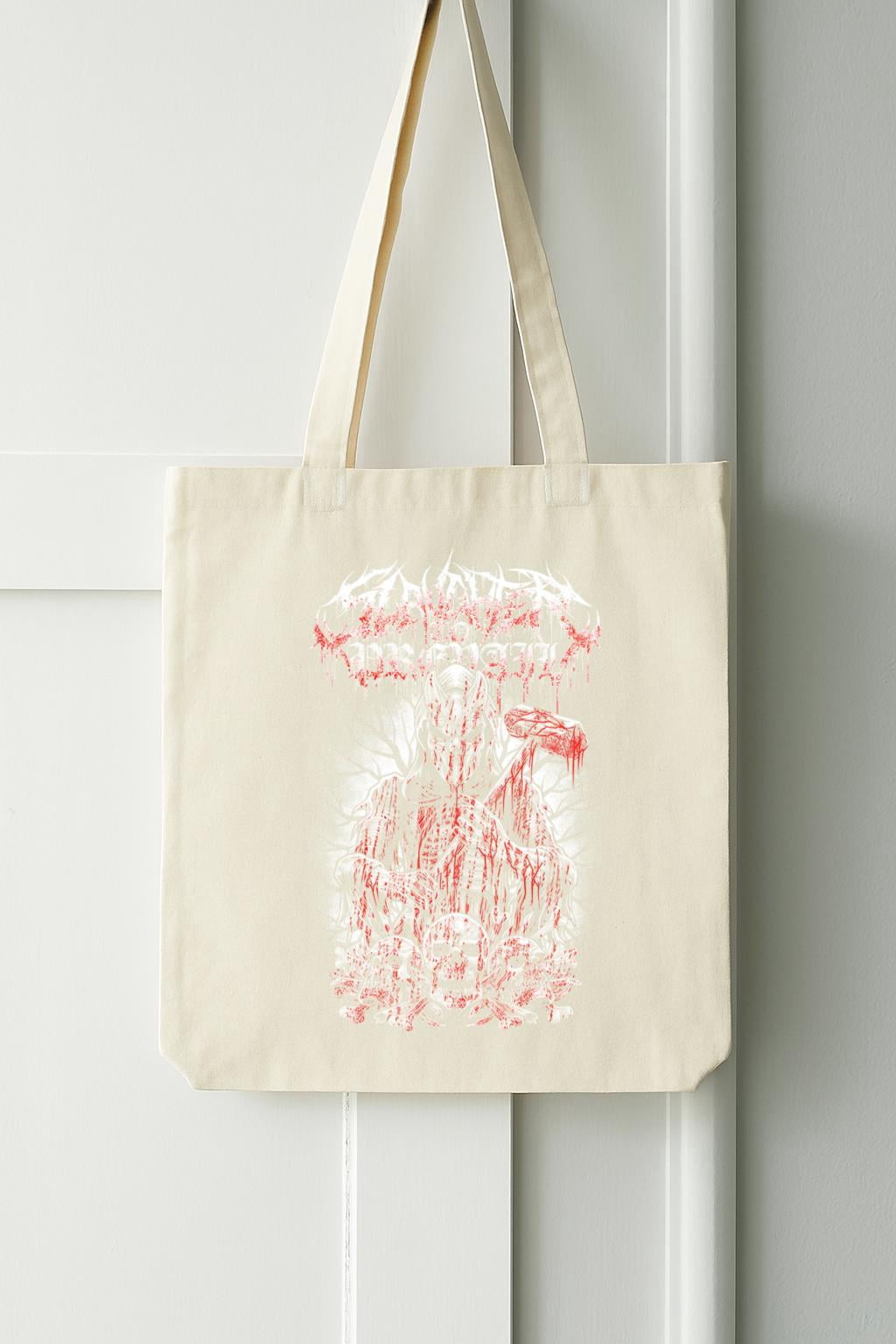 Deathcore Metal Band-Inspired Graphic , Heavy Music Tribute Bag-TH29204 ...