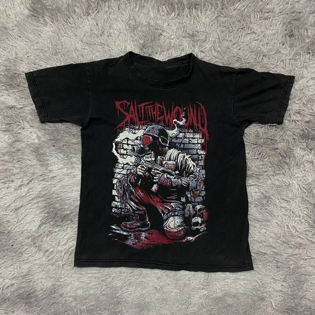Deathcore band salt the wound T-shirt Black Classic Unisex Tee ZL517 ...