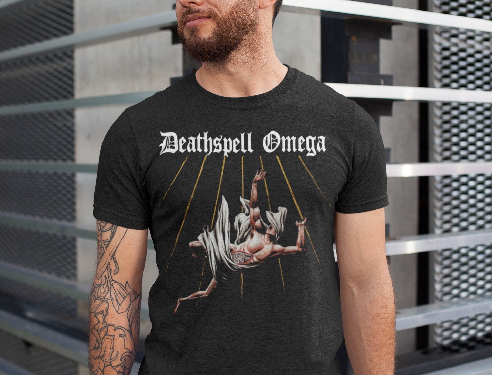 Deathspell Omega Fas TShirt, Black Metal Tee, Atmospheric Black Metal ...