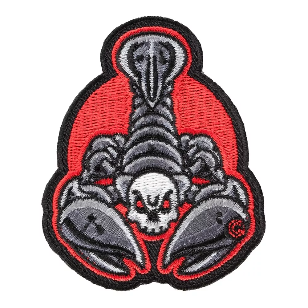 Deathstalker Scorpion Red Patch, Scorpion Patches - Walmart.com