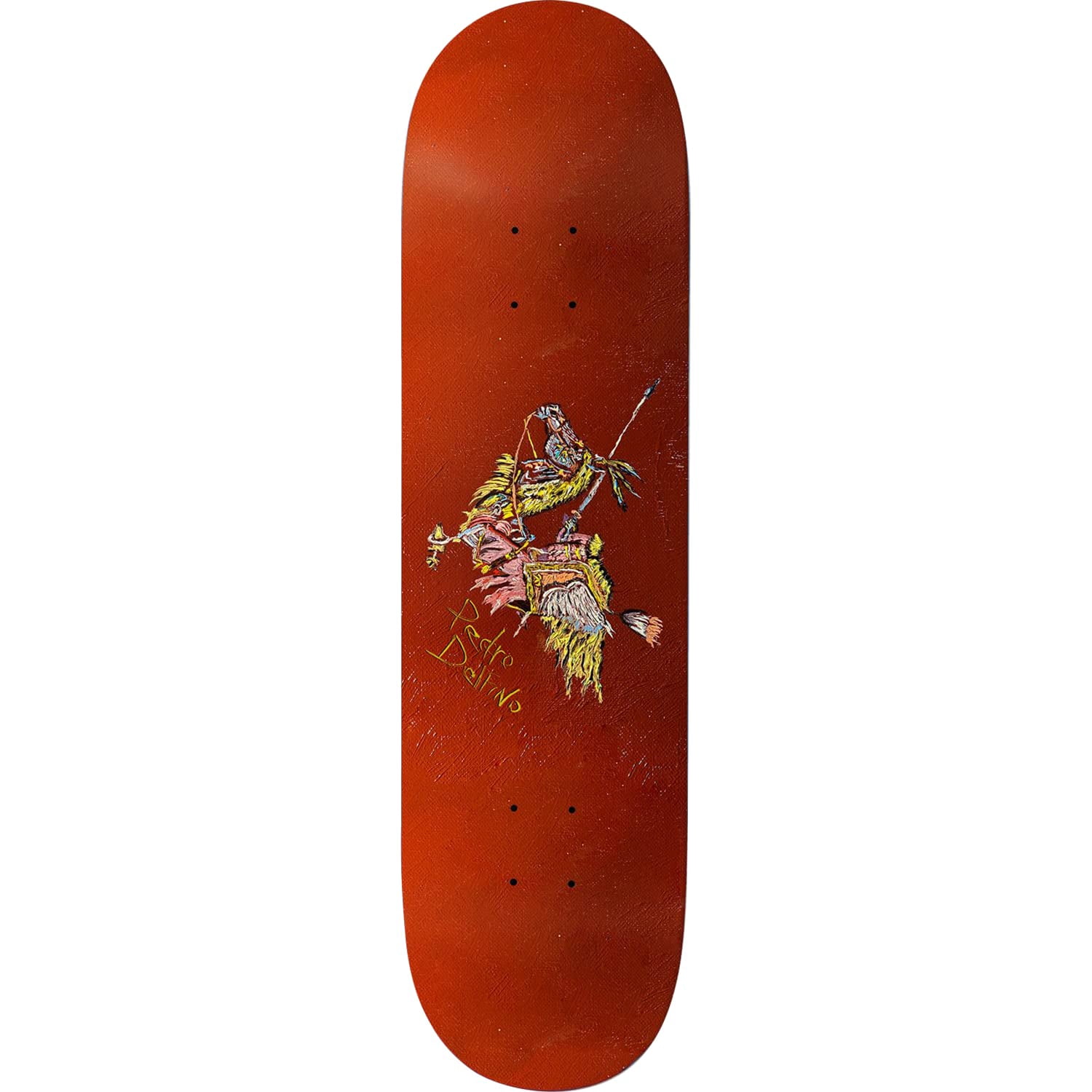 Deathwish Delfino See the Moon Skateboard Deck 8.0 - Assembled AS ...