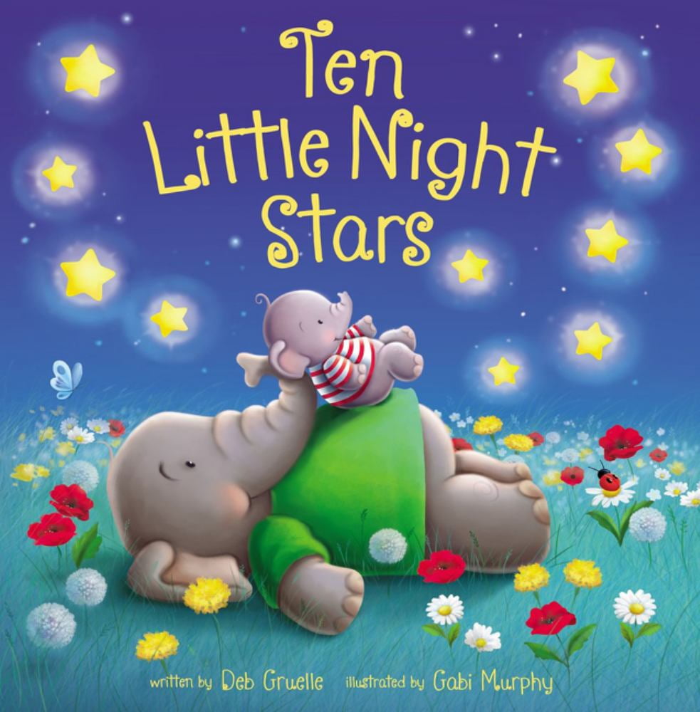 Deb Gruelle: Ten Little Night Stars (Board Book) - Walmart.com