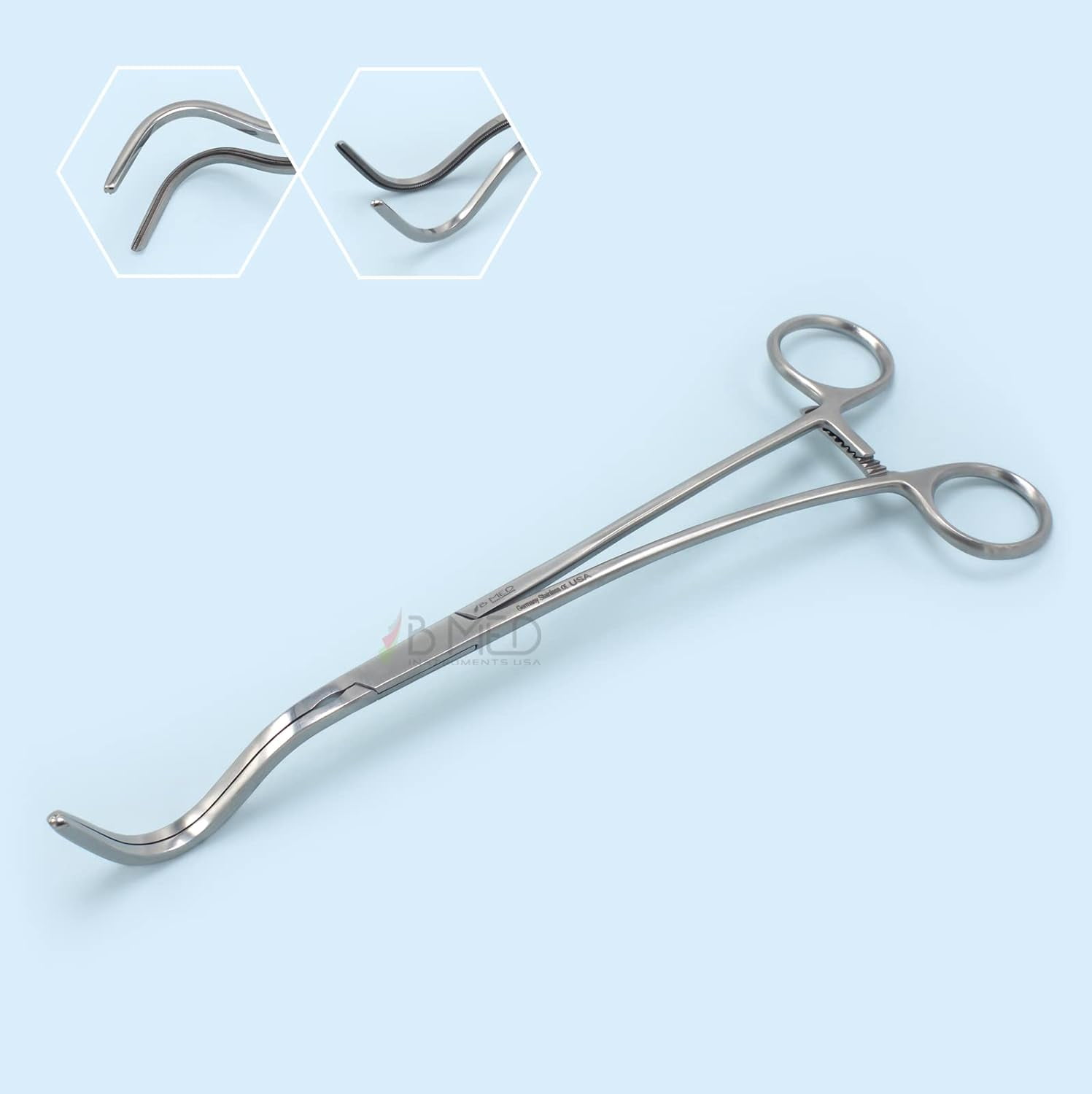 Debakey Harken Vena Cava Clamp #2 Curve Forceps 10.5" - Walmart.com