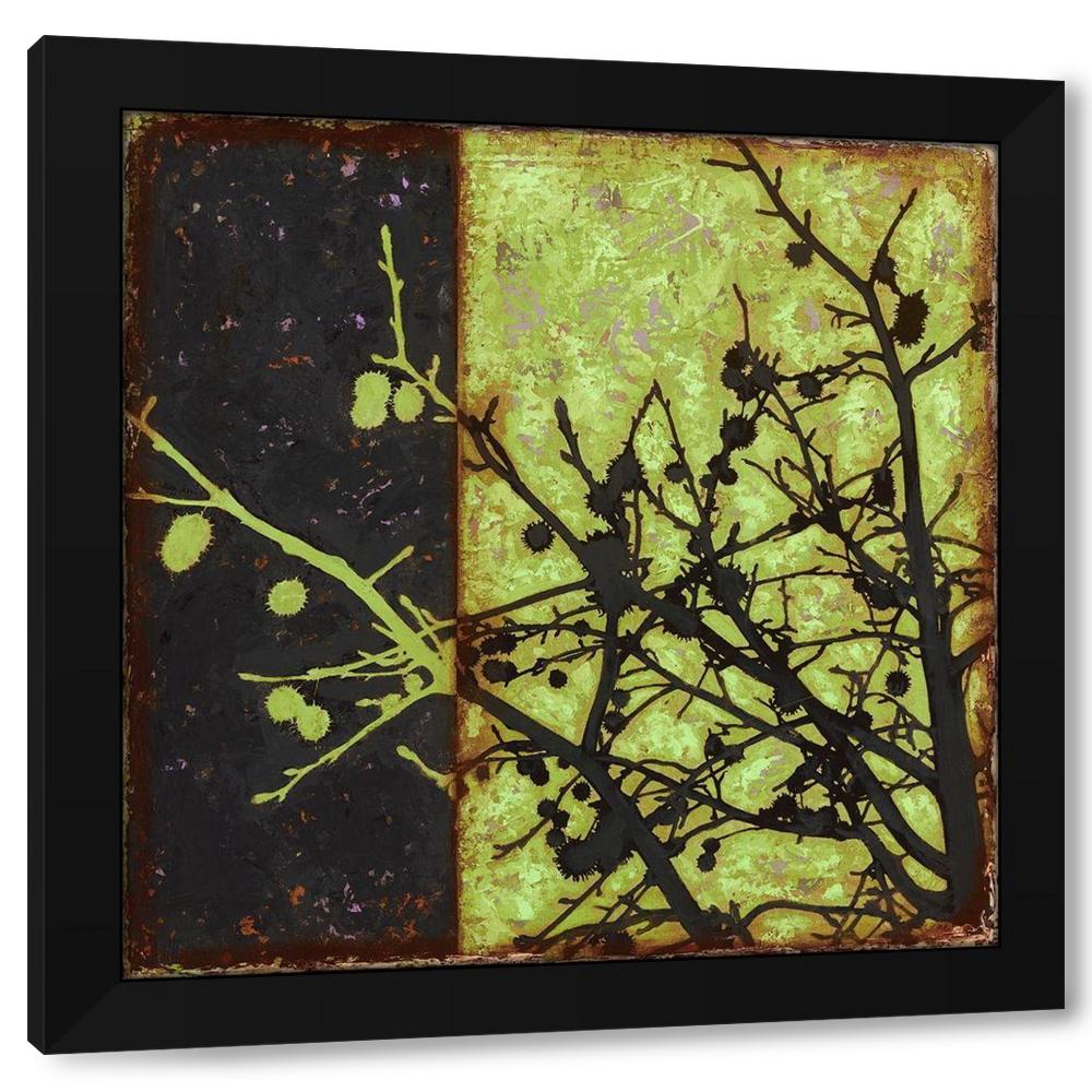 Debbie Angell 20x20 Black Modern Wood Framed Wall Art Titled - Memoirs ...