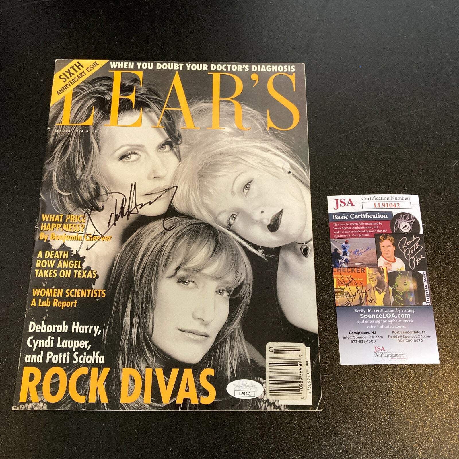 Debbie Harry Signed Autographed Vintage Magazine With JSA COA - Walmart.com
