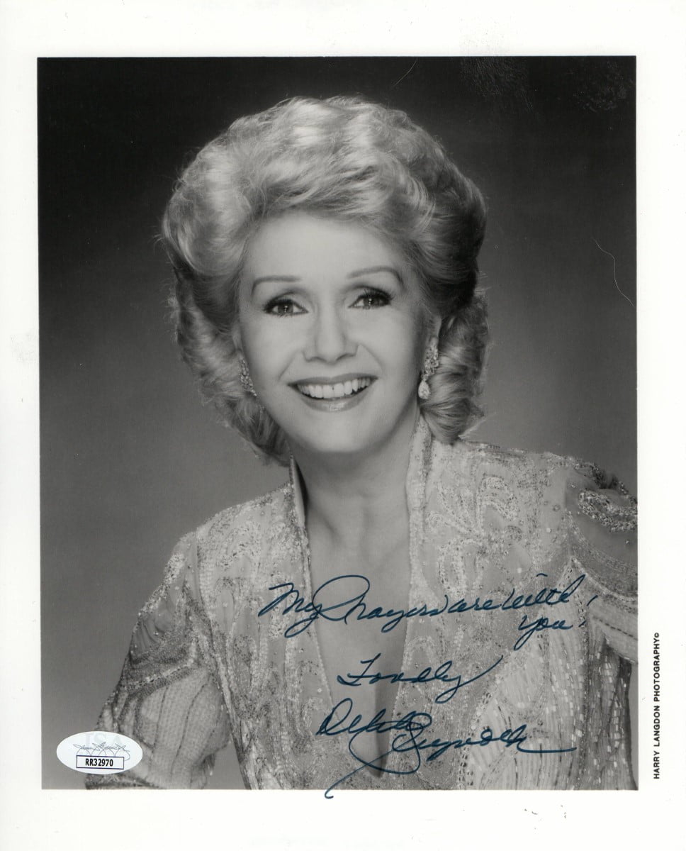 Debbie Reynolds Signed Autographed 8X10 Photo Hollywood Legend JSA ...