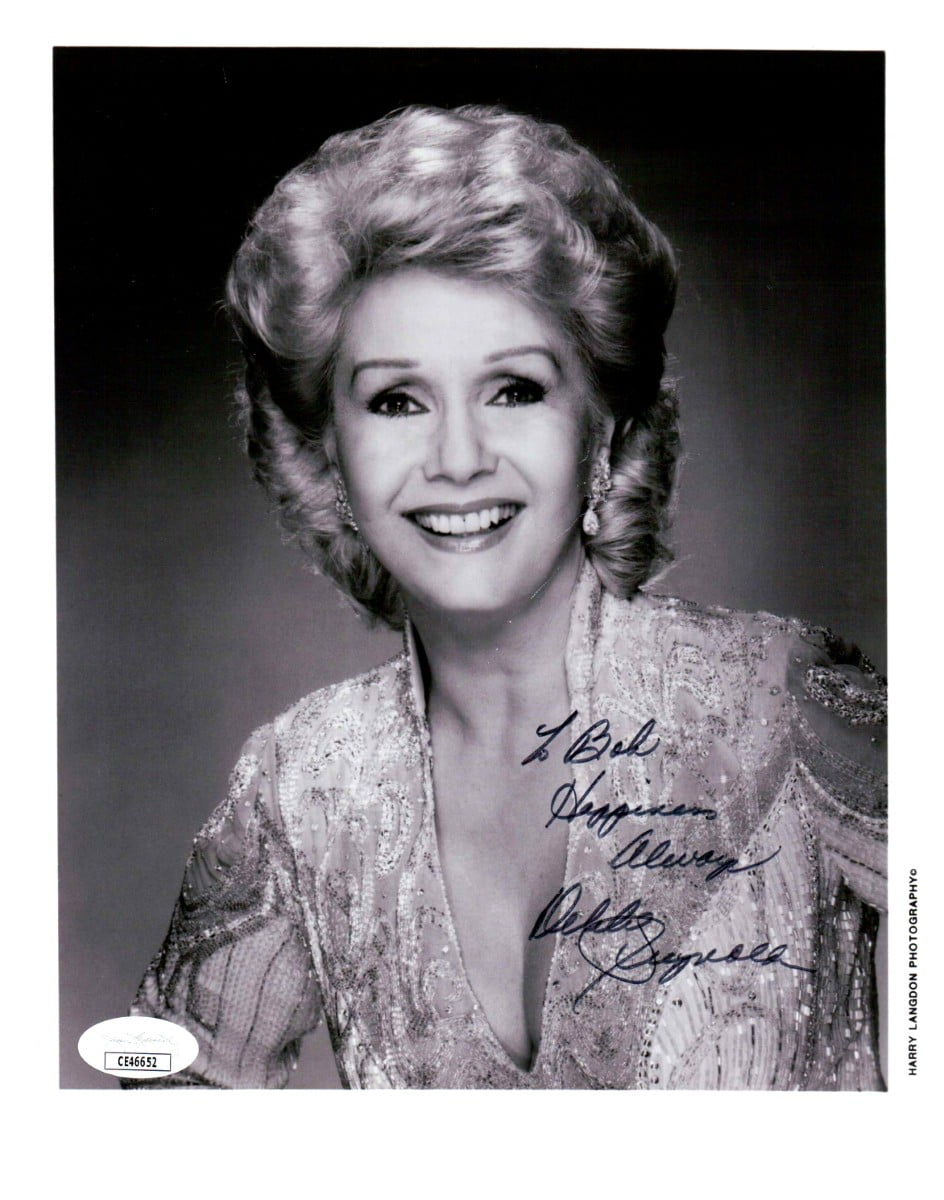 Debbie Reynolds Signed Autographed 8X10 Photo Singin' In the Rain JSA ...