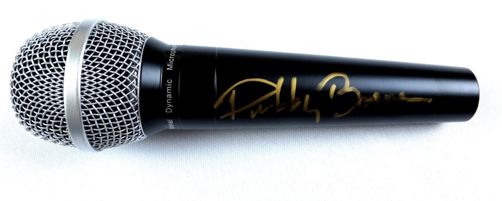 Debby Boone Signed Autograph Microphone Singer You Light Up My Life BAS ...