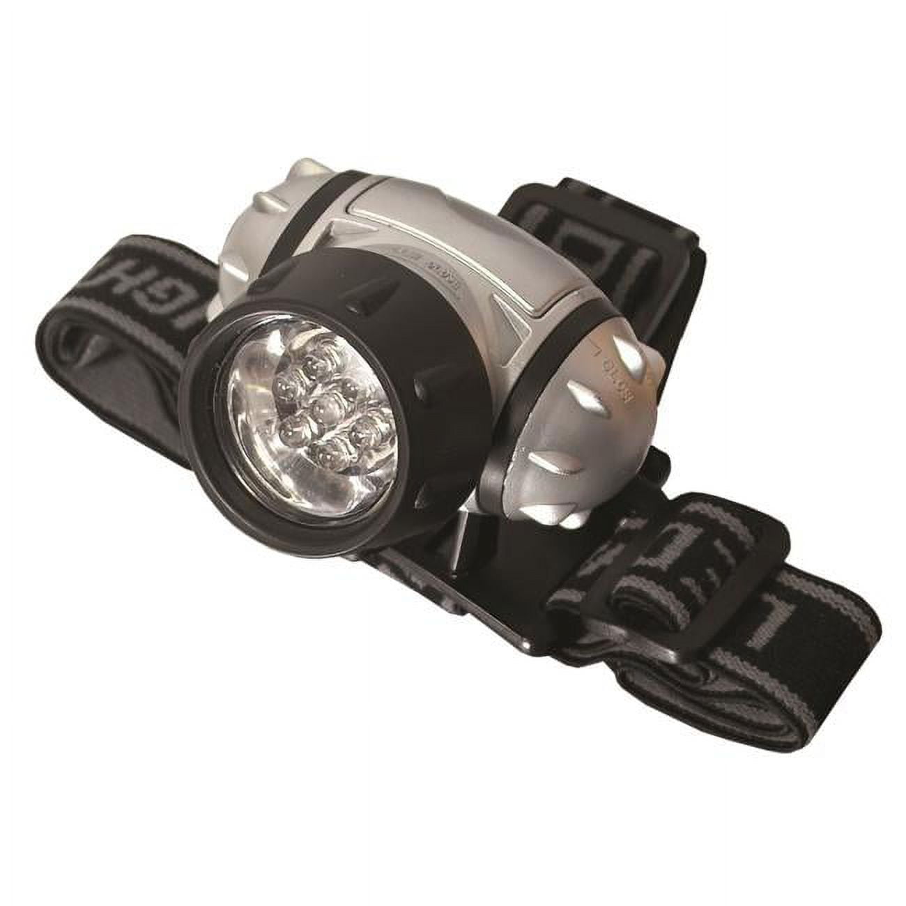 Debco FL4503 7 LED Hands Free Head Light - Silver / Black - Walmart.com