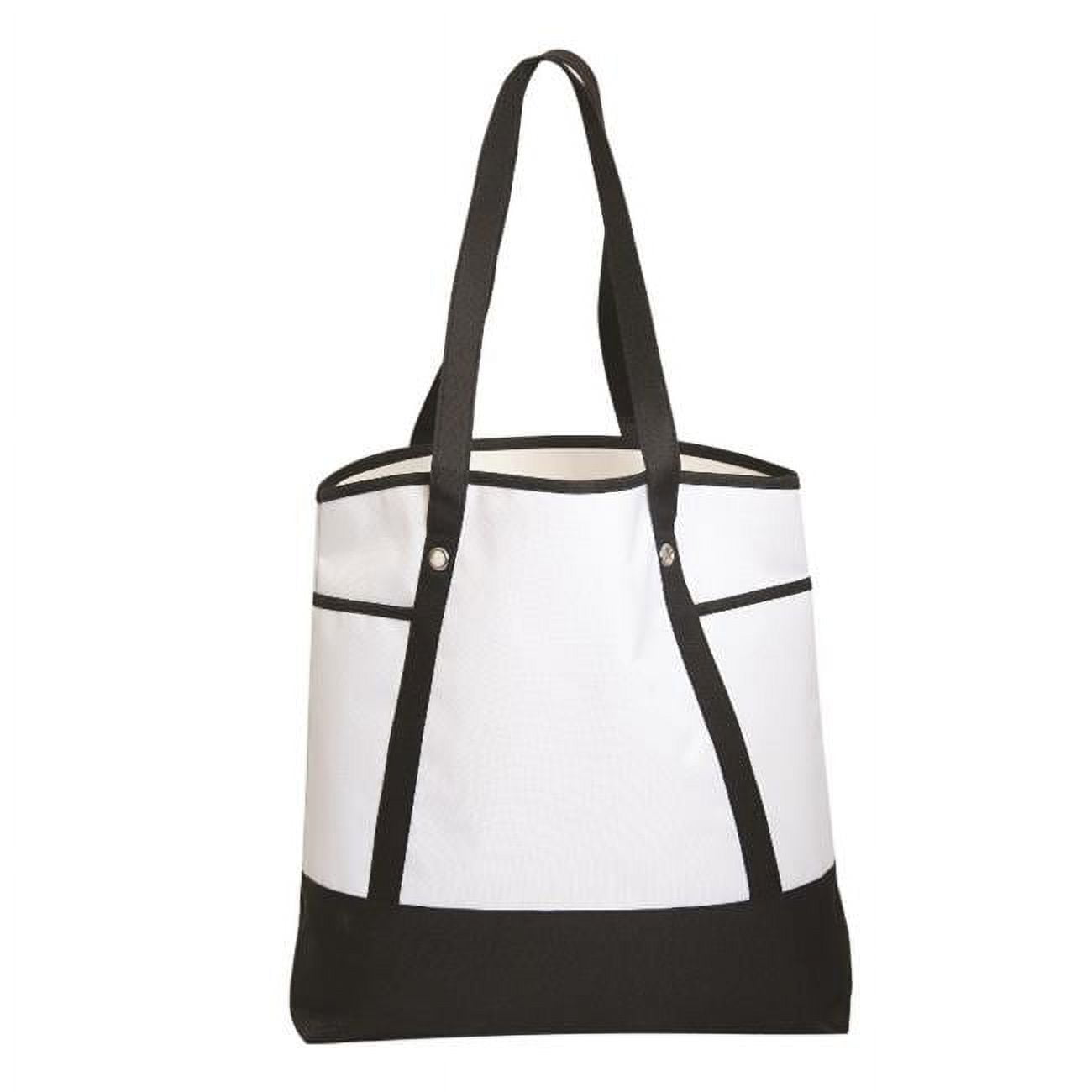 Debco TO5985 Tote Bag - Black / White - Walmart.com