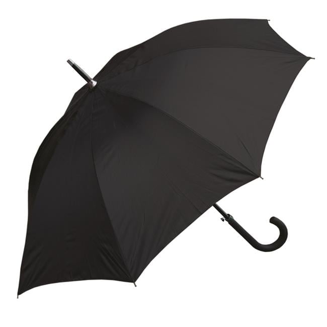 Debco UE517 Executive Umbrella with Curved Plastic Handle Black ...