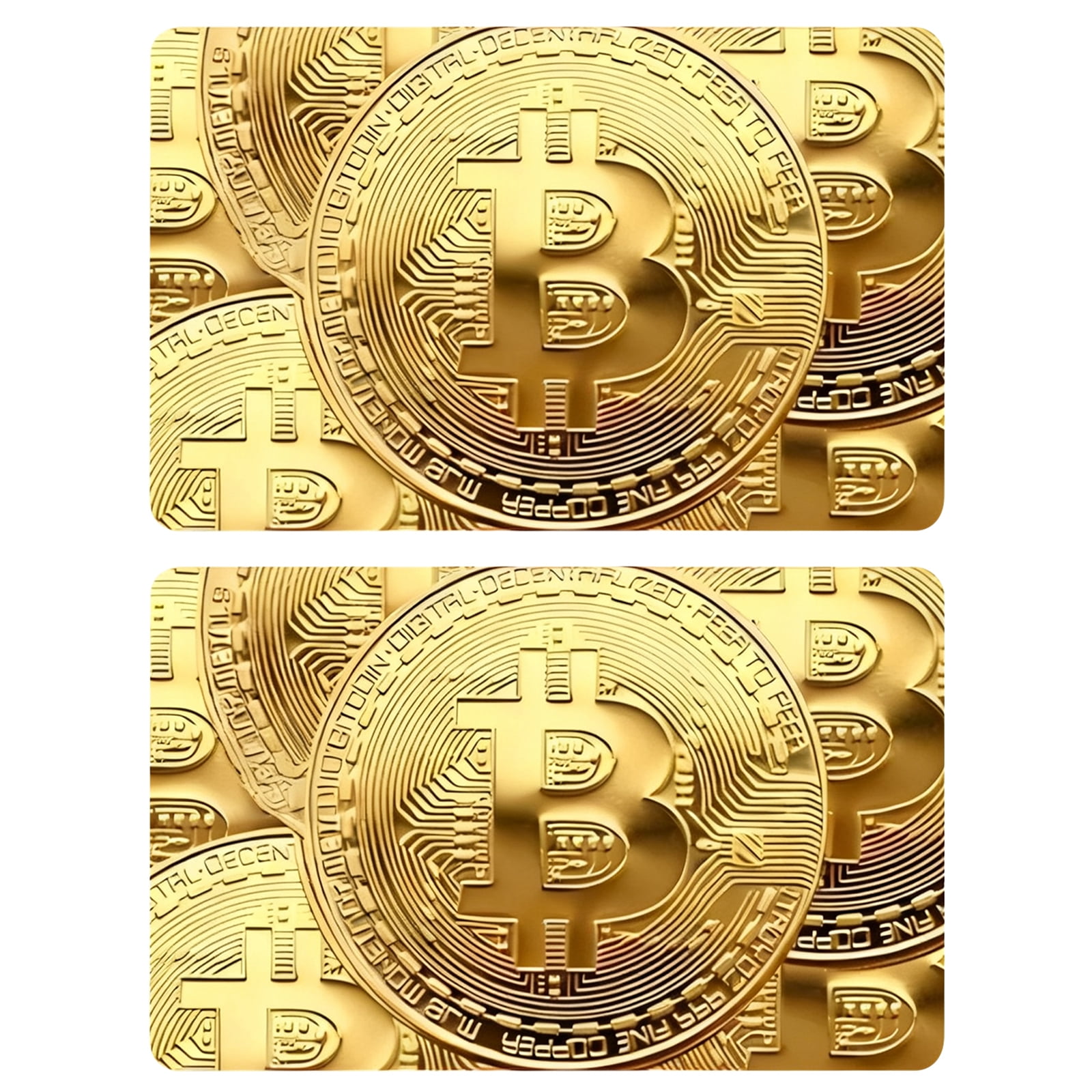 Debit Card Skin, 2Pack Bitcoin Cover Credit Card Sticker Bitcoin ...