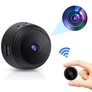 Mini Security Cameras with 32GB SD Card, Portable 1080P HD Small Camera ...