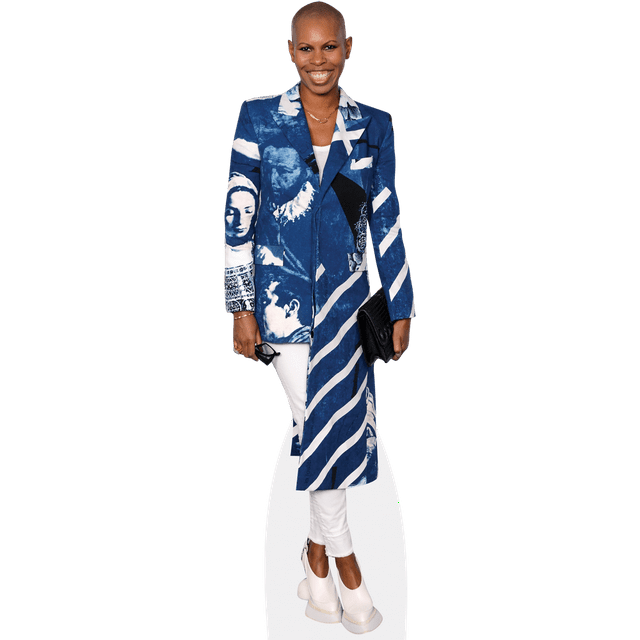 Deborah Anne Dyer (Blue Outfit) Mini Cardboard Cutout Standee - Walmart.com