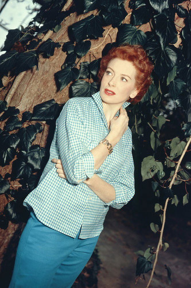 Deborah Kerr 1950's striking pose 24x36 Poster - Walmart.com