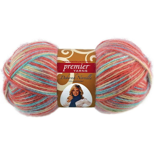 Deborah Norville Collection Alpaca Dance Multi Yarn, Seashore - Walmart.com