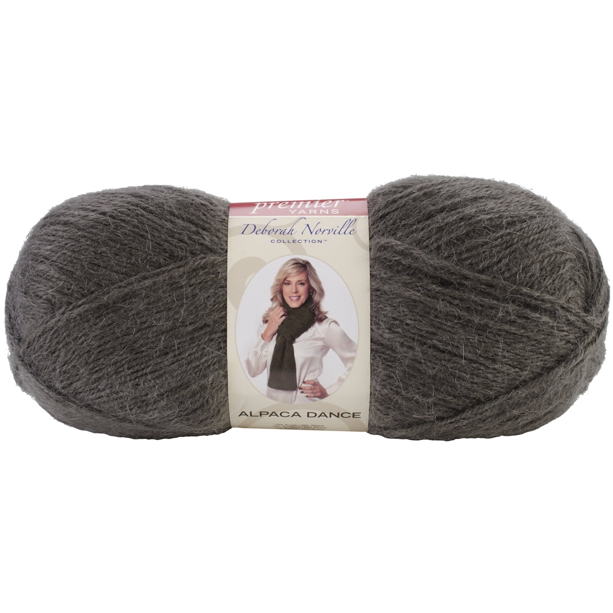 Deborah Norville Collection Alpaca Dance Yarn-Cinder, Pk 3, Deborah ...