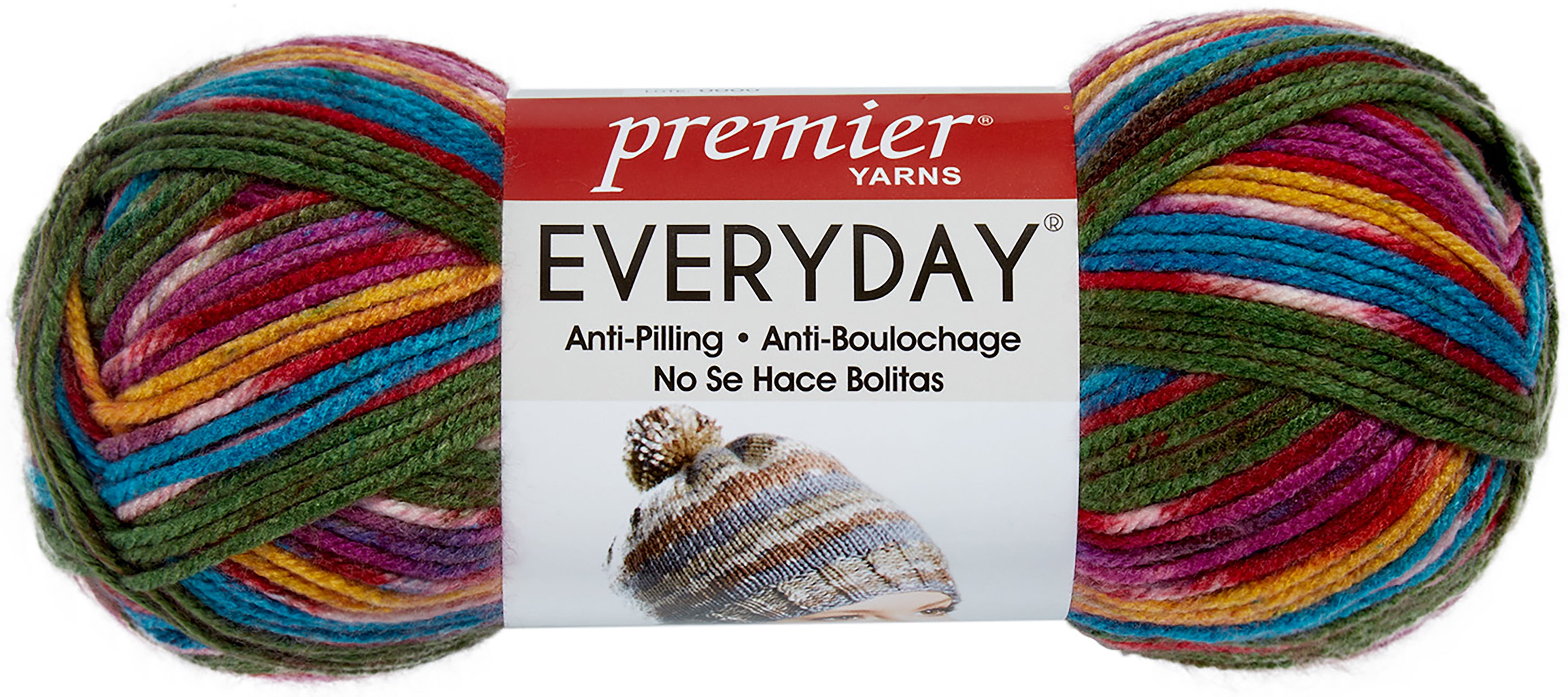 Deborah Norville Collection Everyday Print Yarn-Parrot, Pk 3, Deborah ...