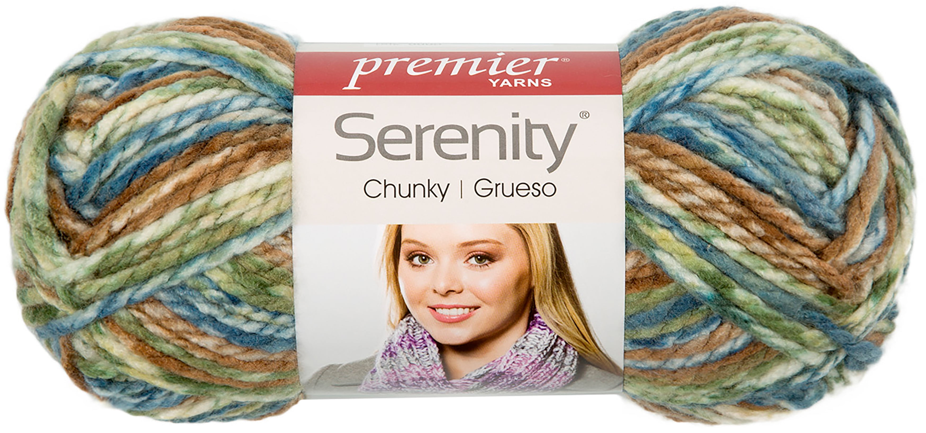 Deborah Norville Collection Serenity Chunky Dark Color Yarn - Walmart.com