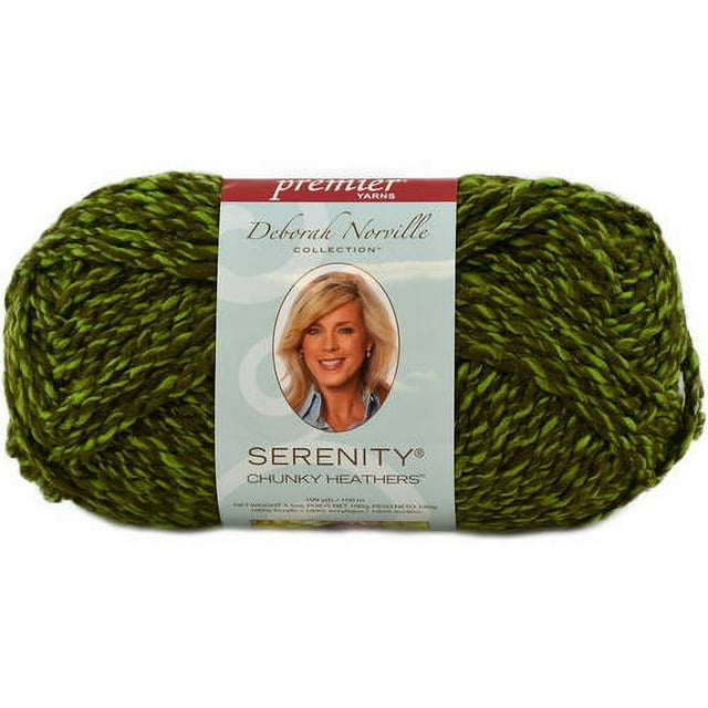 Deborah Norville Collection Serenity Chunky Heathers Yarn - Walmart.com