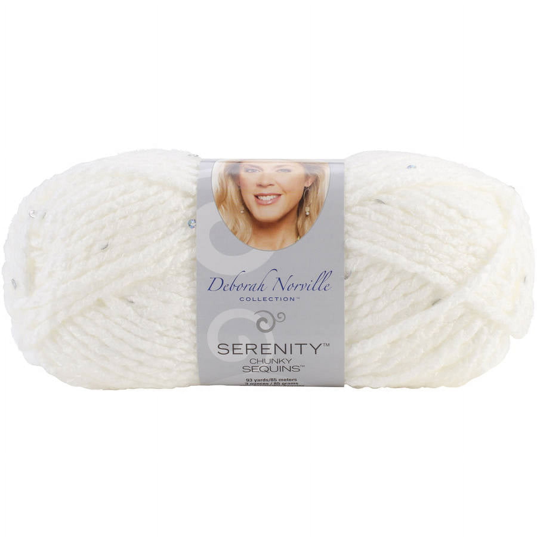 Deborah Norville Collection Serenity Chunky Sequin Yarn - Walmart.com