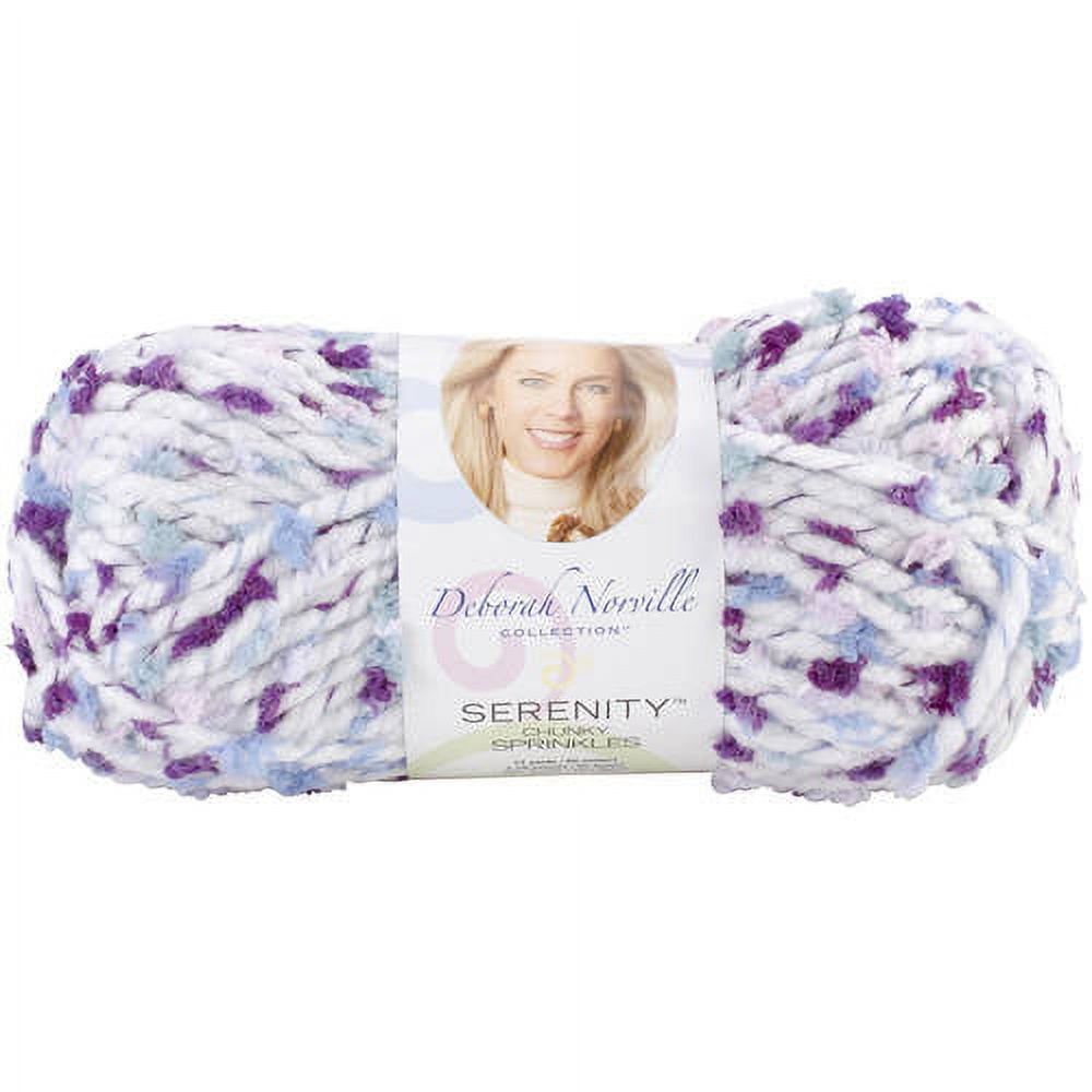 Deborah Norville Collection Serenity Chunky Sprinkles Yarn-Sprite ...