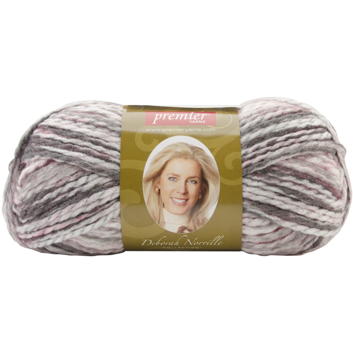 Deborah Norville Collection Serenity Chunky Variegated Yarn-Velveteen ...