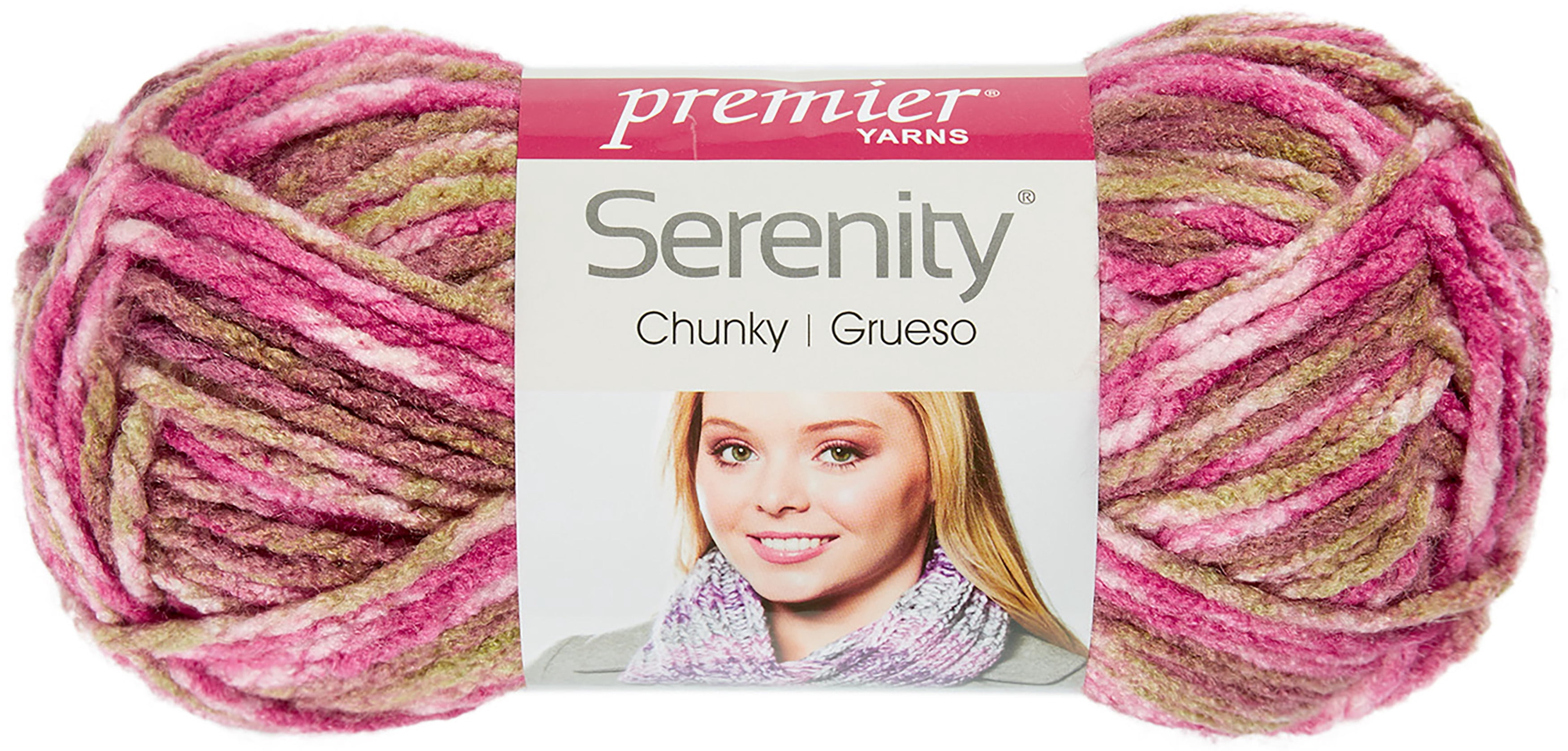 Deborah Norville Collection Serenity Chunky Yarn -Red Bayou, Pk 3 ...