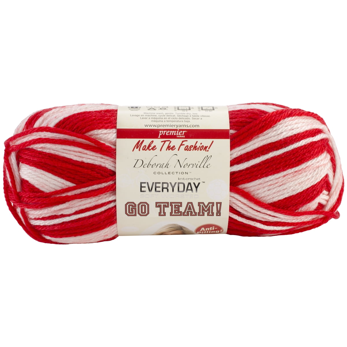 Deborah Norville Go Team Yarn - Walmart.com