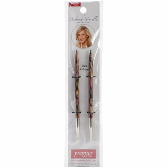 Deborah Norville Interchangeable Knitting Needles-Size 9/5.5mm, Pk 3 ...